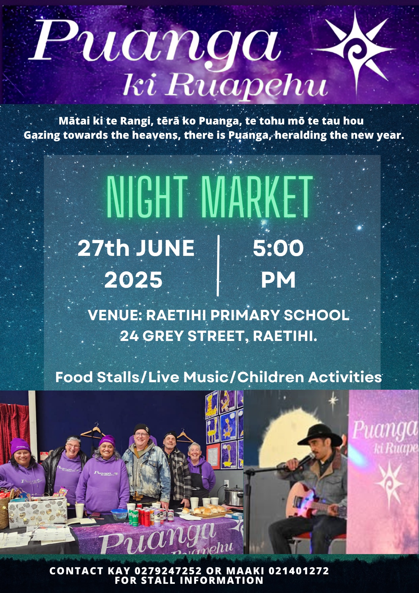 Puanga Night Market Events Visit Ruapehu