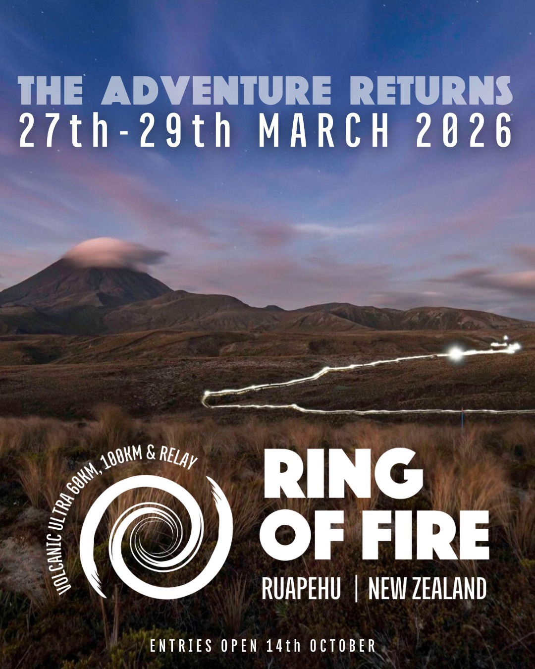 Ring of Fire Volcanic Ultra & Relay - Visit Ruapehu Events