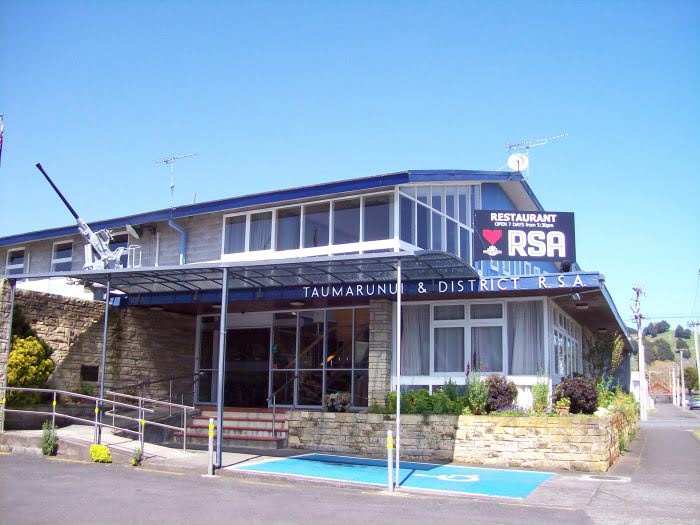 Taumarunui RSA Club Restaurant | Visit Ruapehu