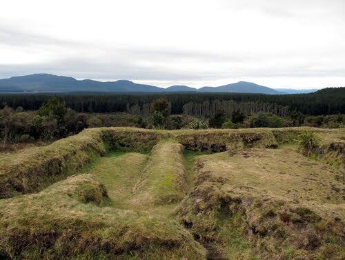 Te Pōrere Redoubt Walking Hiking Visit Ruapehu