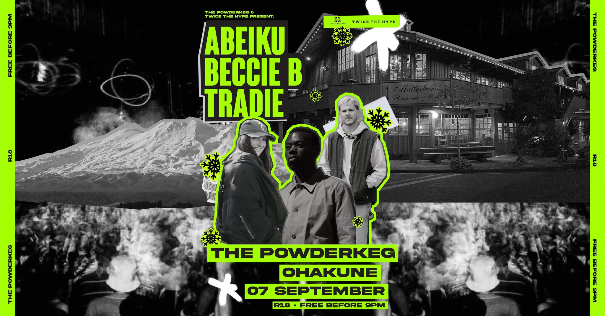 ABEIKU BECCIE B TRADIE Event - Visit Ruapehu